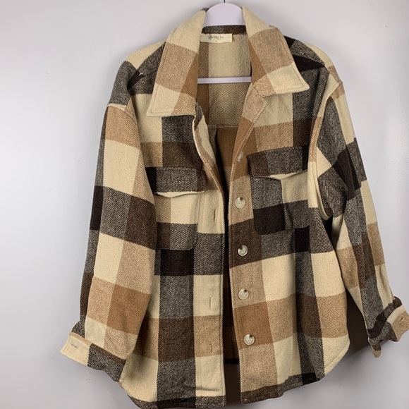 A Beautiful Soul | Jackets & Coats | A Beautiful Soul Womens Plaid ...